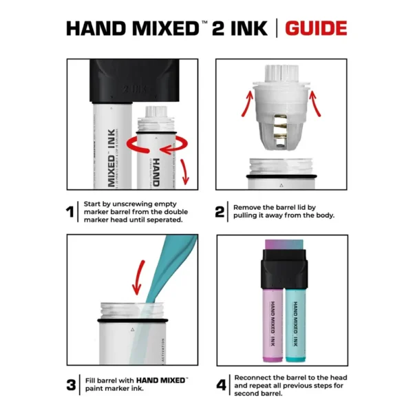 Hand-Mixed 2 Ink Empty Marker » Superior Quality Graffiti Supplies ...